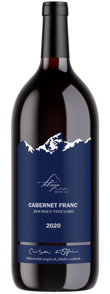 2020 Cabernet Franc-Boushey-Magnum - Telaya Wine Co.